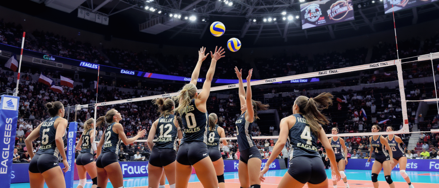 Volley : Les Eagles brillent à Paris et remportent une victoire ...